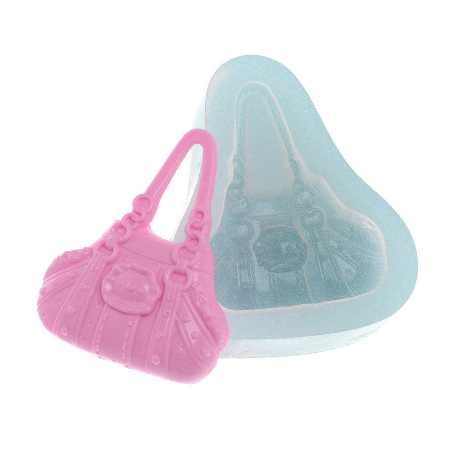Purse Handbag Silicone Mold Girls Birthday Cake Cupcake Decorating Fon ...