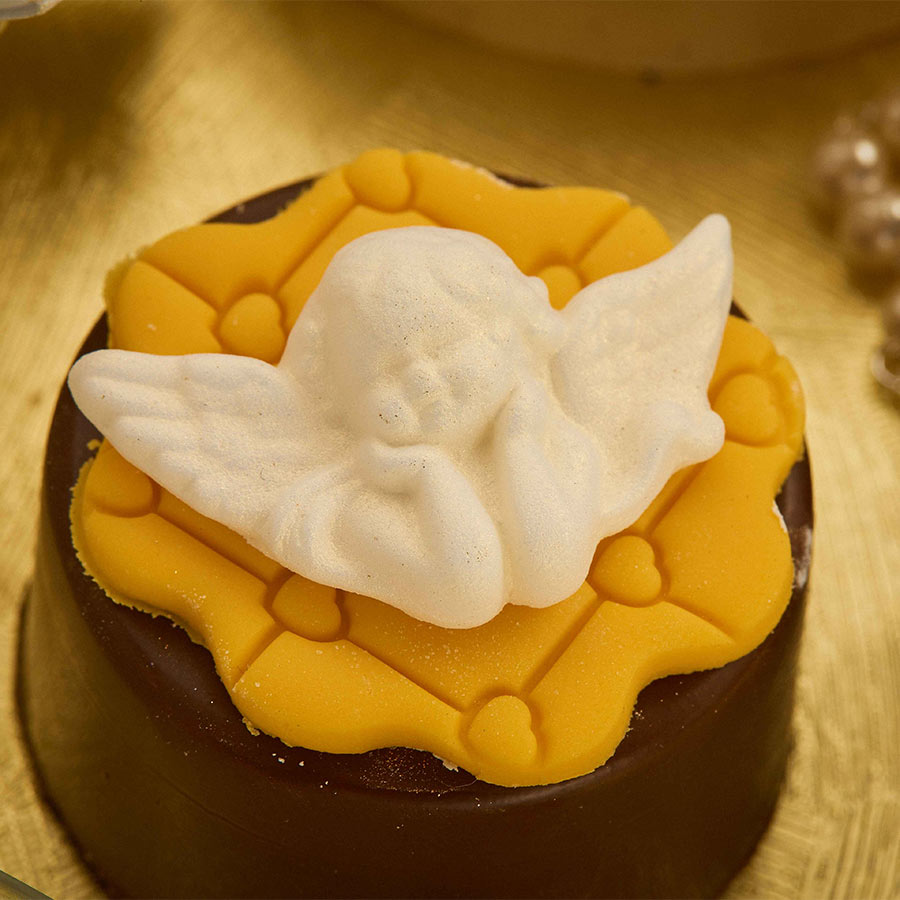 Angels Silicone Mold Cake Fondant Baking Mold Chocolate Candy Mould Ba ...